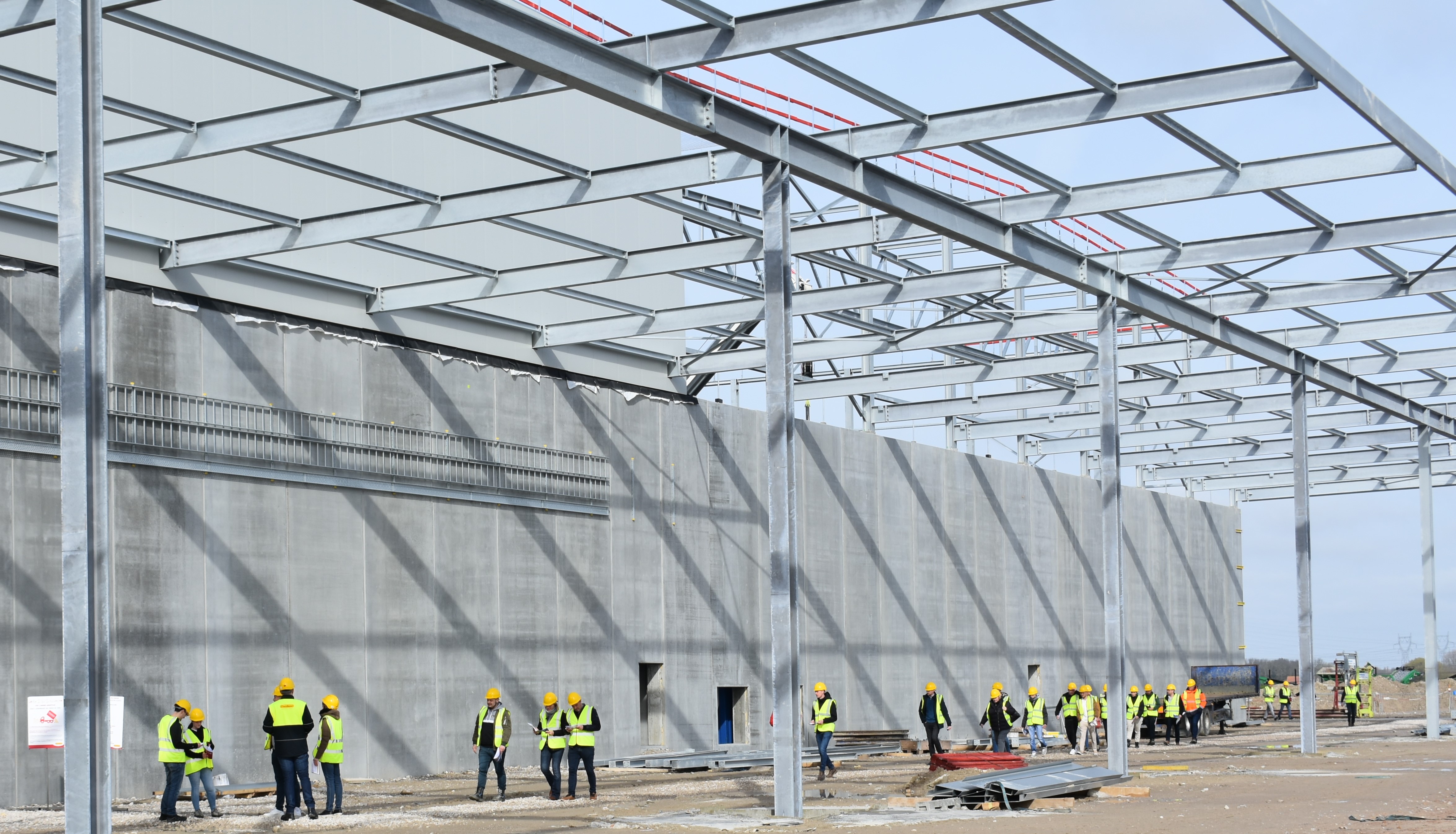 Visite de notre nouvelle usine à Dunkerque | Nouvelles | Clarebout
